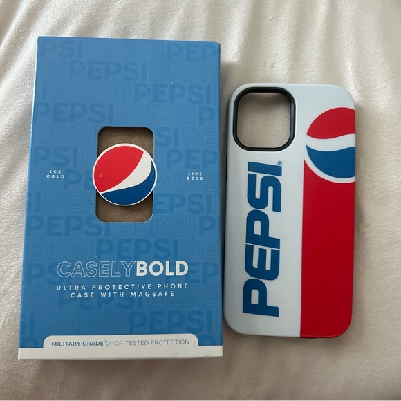 casely | Accessories | New Casely Bold Iphone 2 Pro Max Case Pepsi New ...